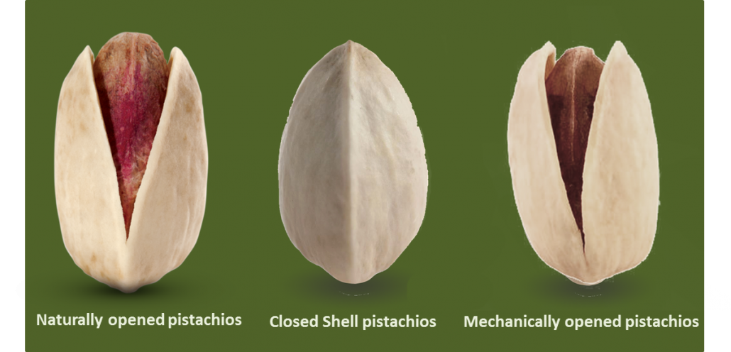 Naturally Opened Pistachios - Anata Nuts Company